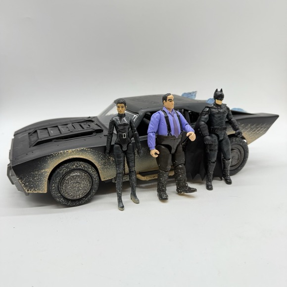 DC Comics | Toys | Dc The Batman Movie Ultimate Set Figures Batmobile ...